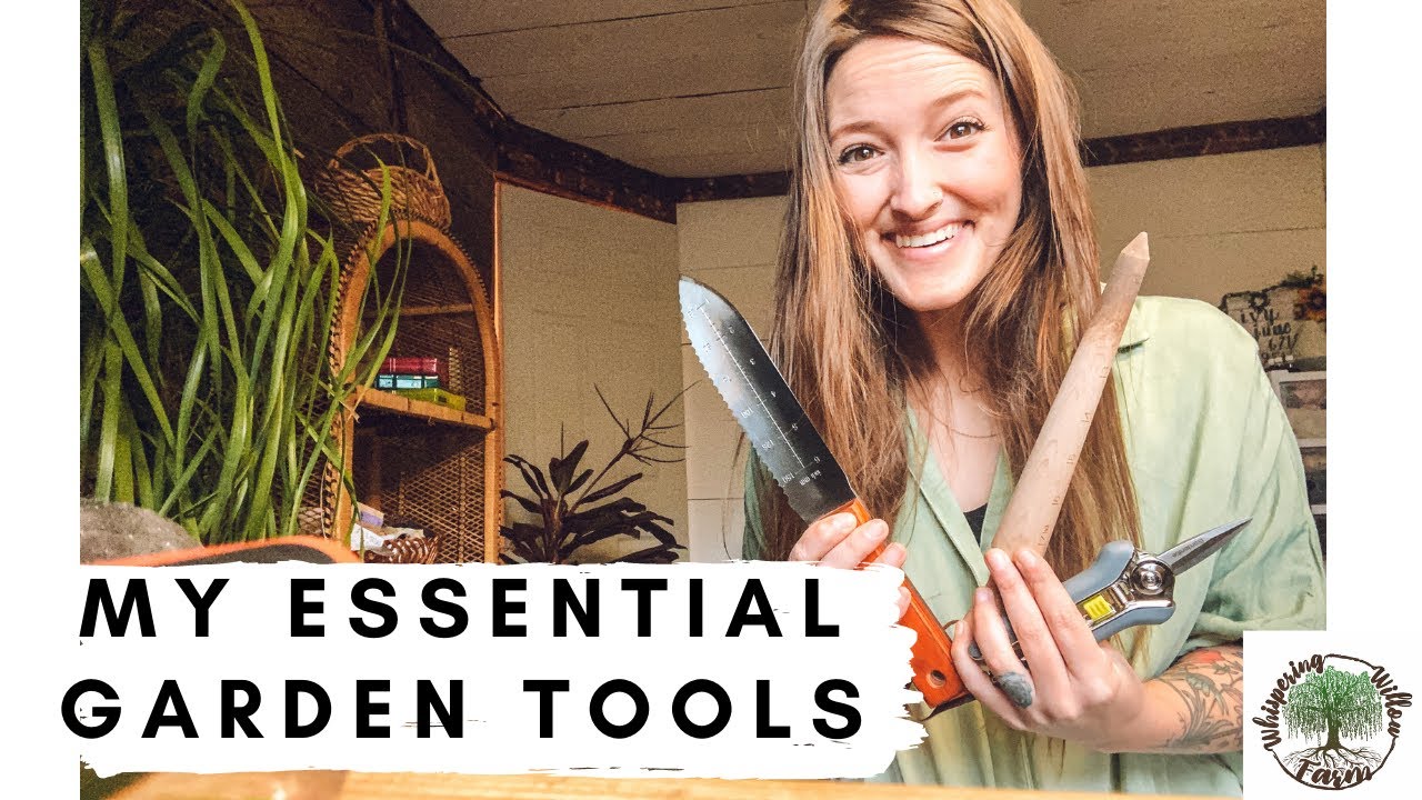 My Essential Gardening Tools |VLOG|Whispering Willow Farm - YouTube