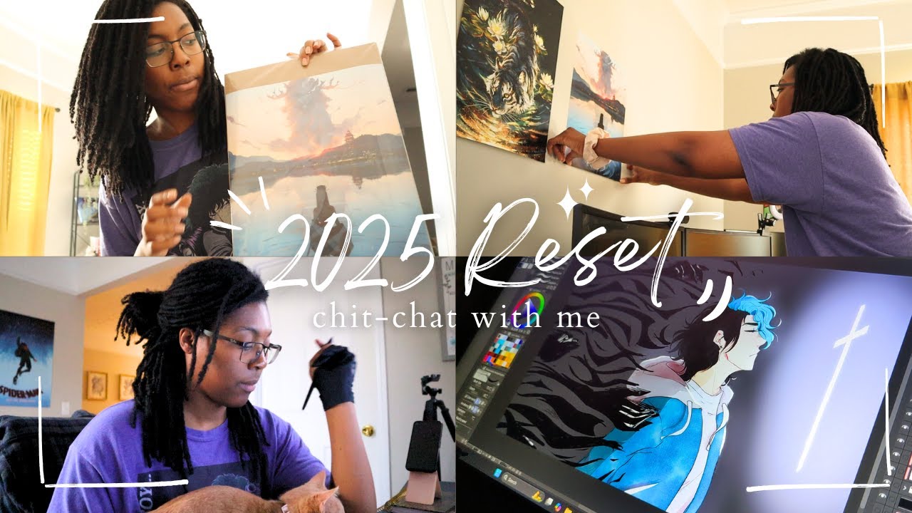 2025 Reset || Drawing + Chit-chat - YouTube