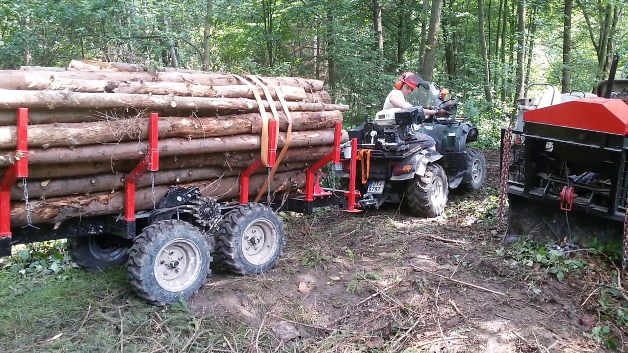 Forestry ATV 8WD - YouTube