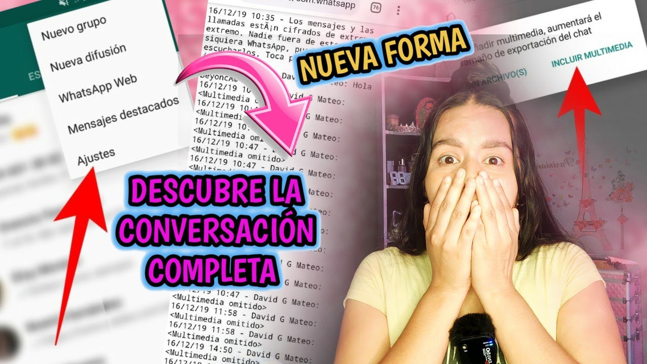 AYUDAR RECUPERAR UNA CONVERSACIÓN DE WHATSAPP📱 || 🗣 TENER LA ...