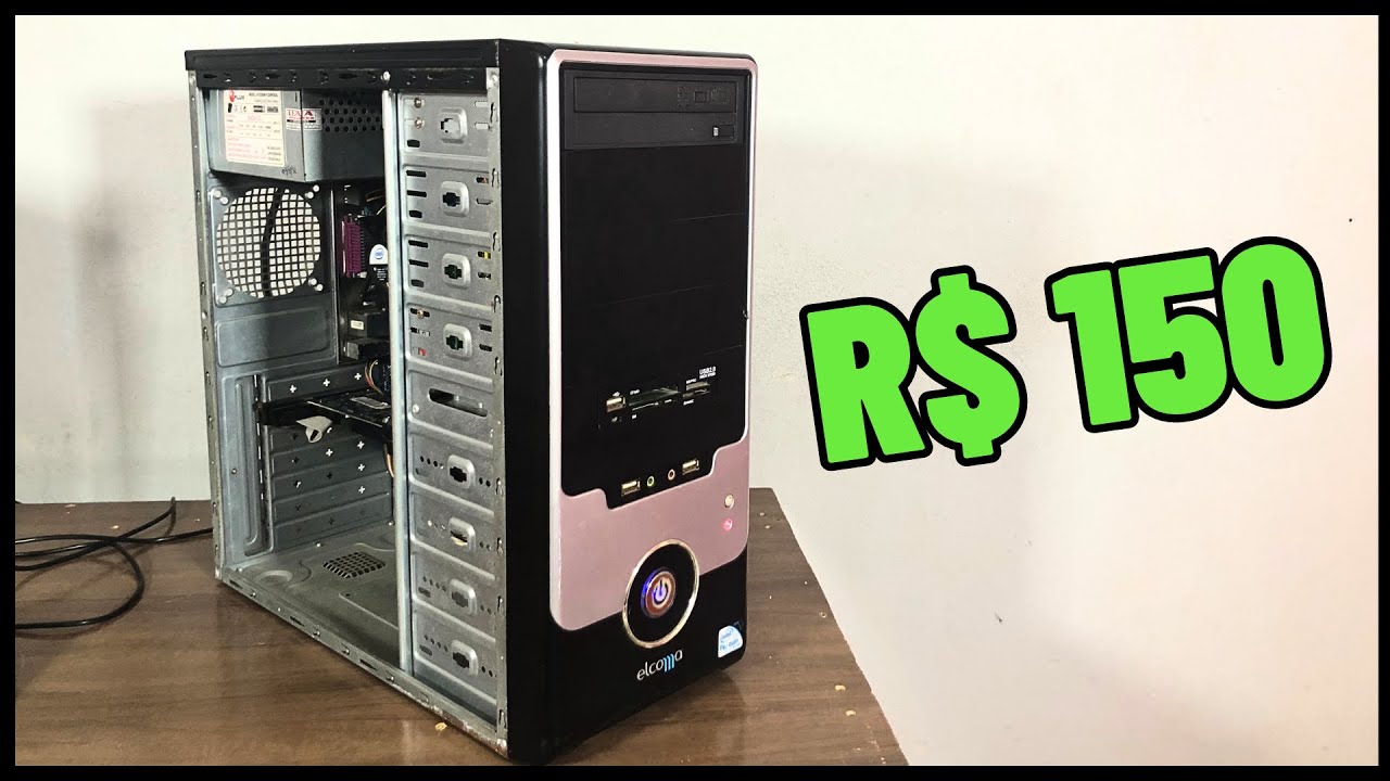 COMPREI UM PC POR R$ 150, SERÁ QUE PRESTA? - YouTube