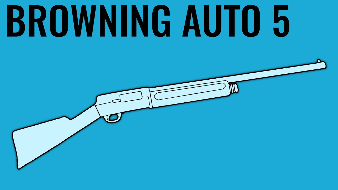 Browning Auto 5 - Comparison in 7 Games - YouTube