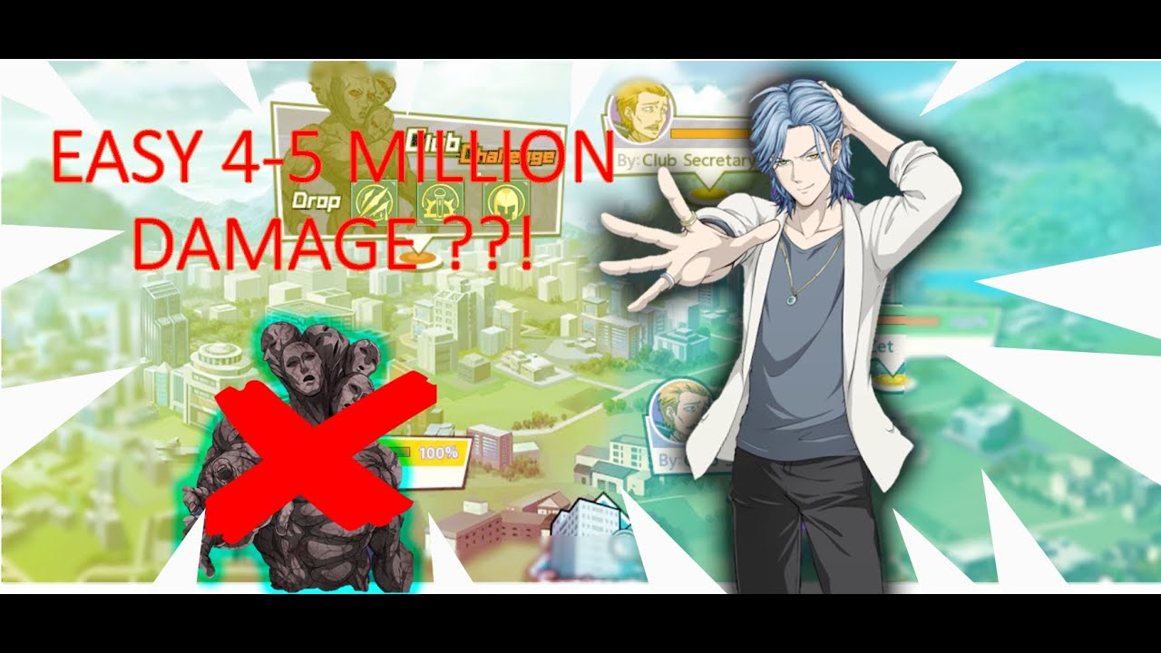 OPM The Strongest: Club Challenge EASY 4-5 Million Damage To Melzargard ...