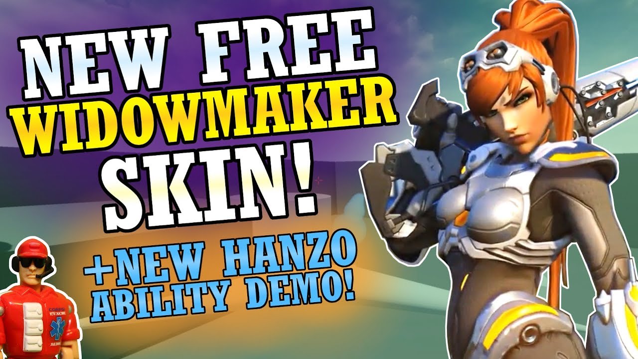 New Free Widowmaker Skin! & Hanzo New Ability Concept Demo! (Overwatch ...