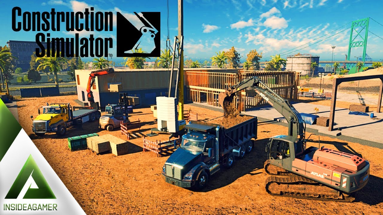 Construction Simulator - First Look - Early Access - European Map ...