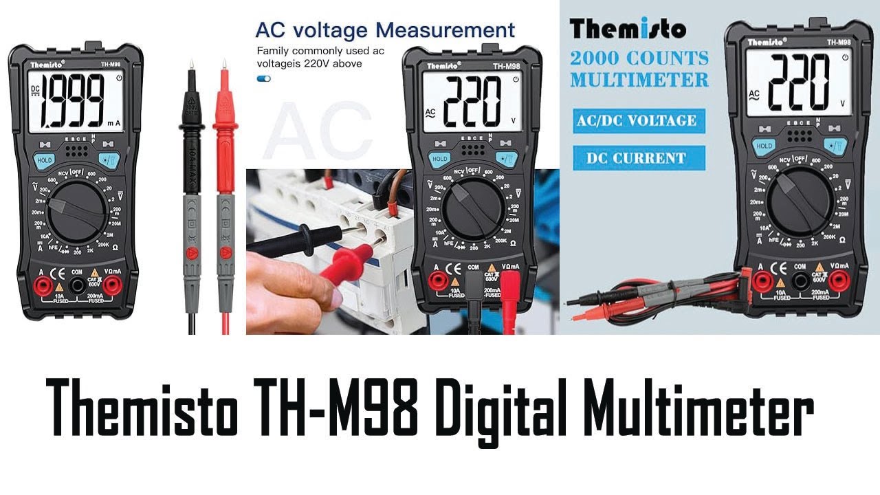 Themisto TH-M98 Digital Multimeter | Mu Analyzer #multimeter #digital ...