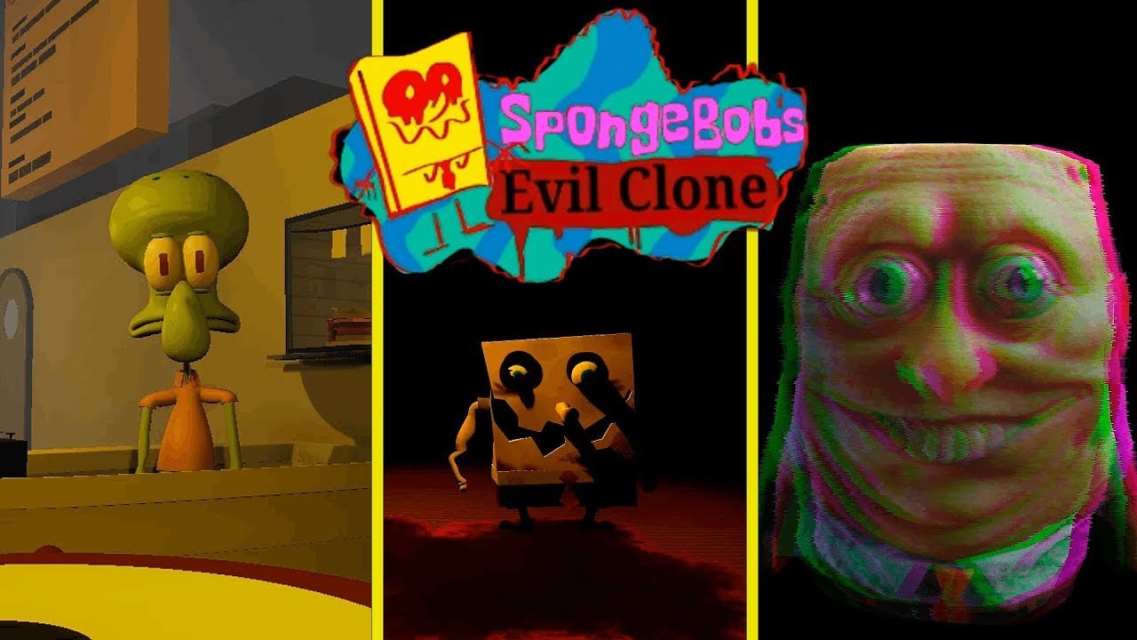Spongebob's Evil Clone - I'm Done with this game - Indie Game - YouTube
