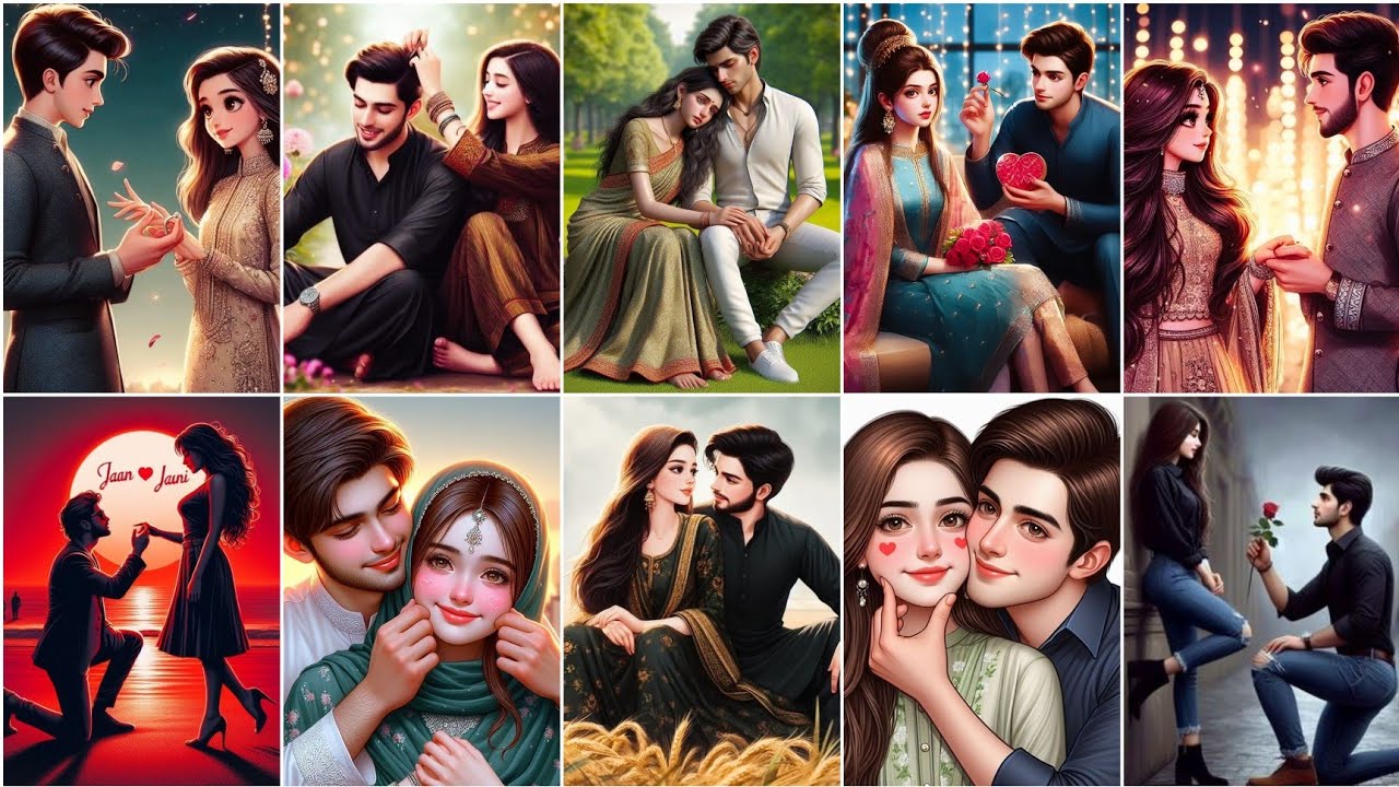 Love DPS for Boys and girls | love couple photo | Heart DPS for ...