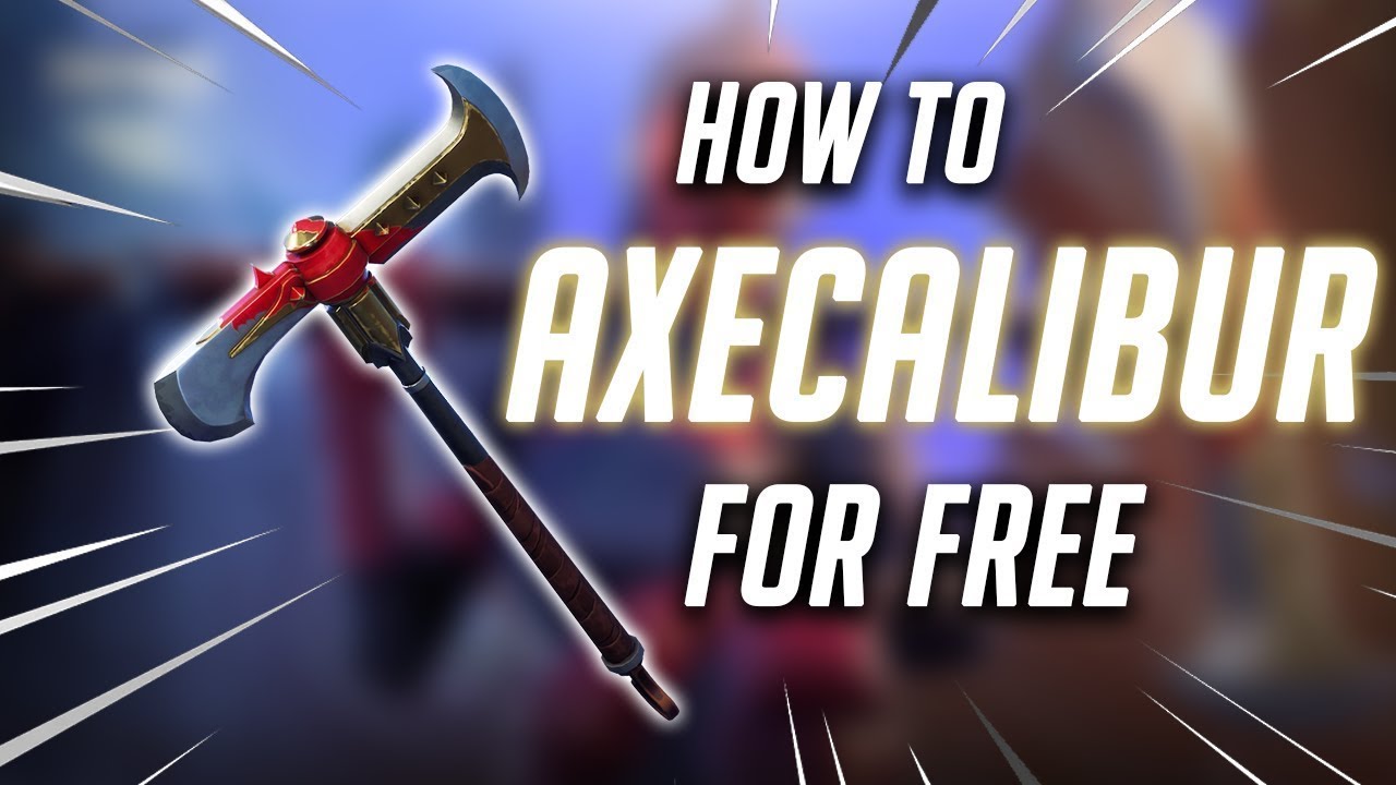 HOW TO GET AXECALIBUR AND PULSE AXE FREE IN FORTNITE (NEW VERSION ...