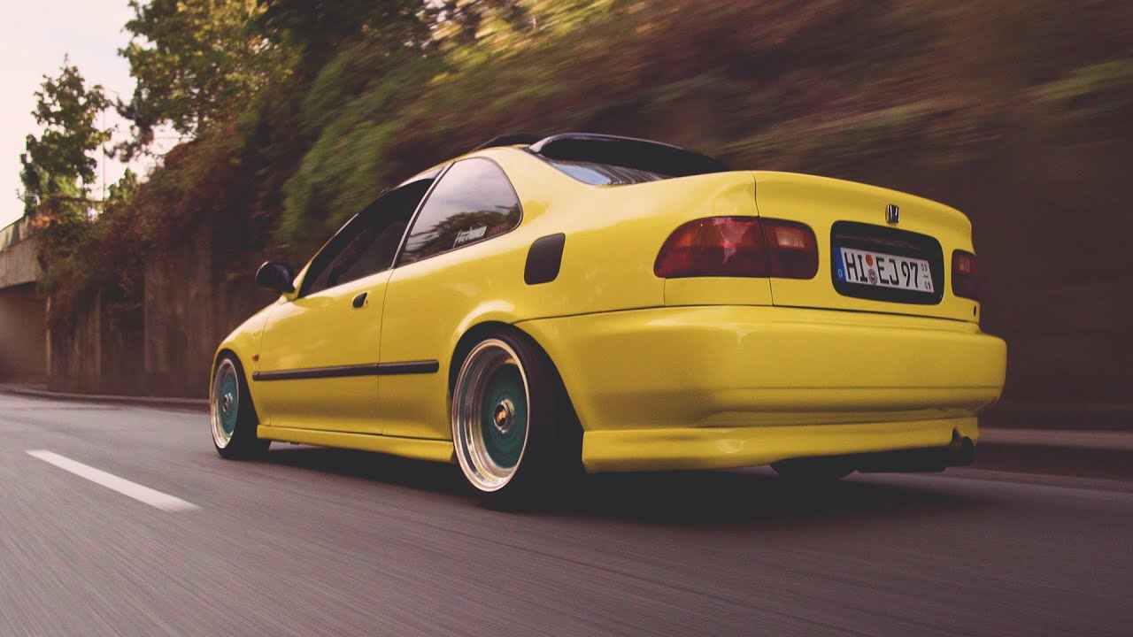 HONDA CIVIC EJ2 - B16A2 SWAP - EXHAUST SOUNDCHECK - 4K - YouTube