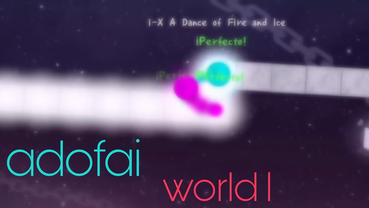 [Adofai] World 1 1-7 (full world) - YouTube