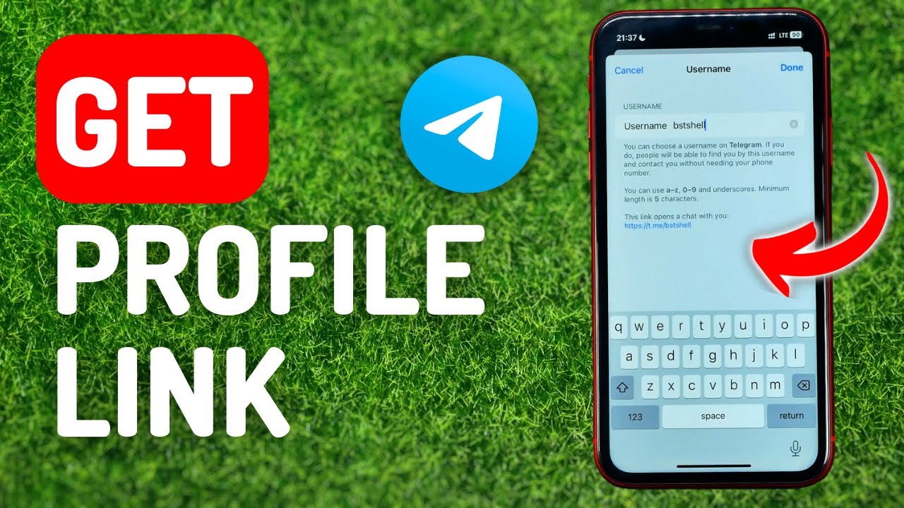 How to Get Your Telegram Profile Link - YouTube
