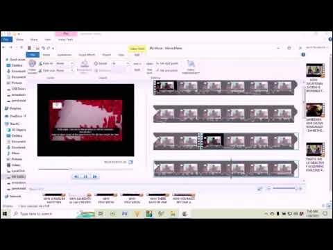 HOW TO USE MICROSOFT WINDOWS MOVIE MAKER2016 WITH JAWS SCREEN READER IN URDU LANGUAGE? PART ...