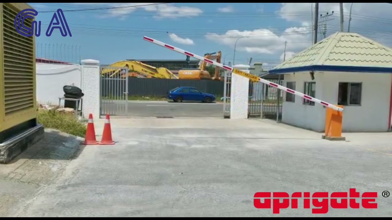 Aprigate 6 Meter Barrier Gate - YouTube