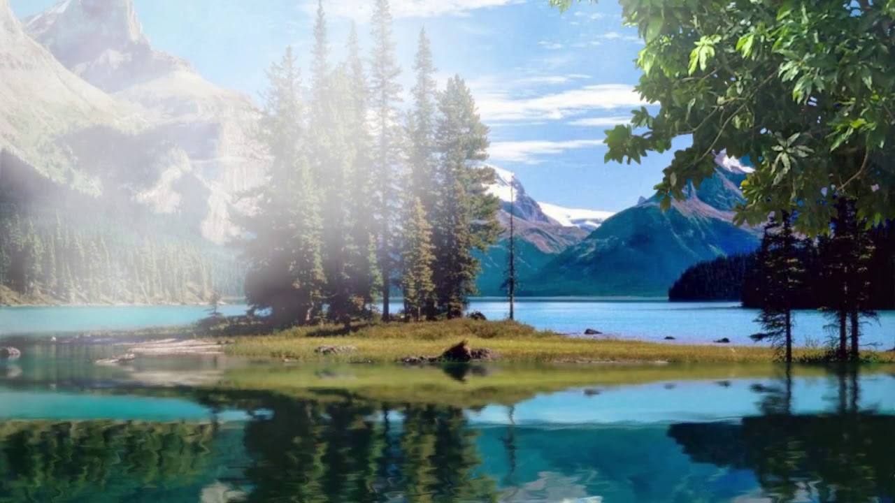 A Short Interlude of Peaceful Piano Lake Music ☯ - YouTube