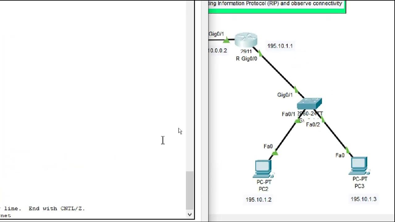 Dynamic Routing using Cisco Packet Tracer - YouTube