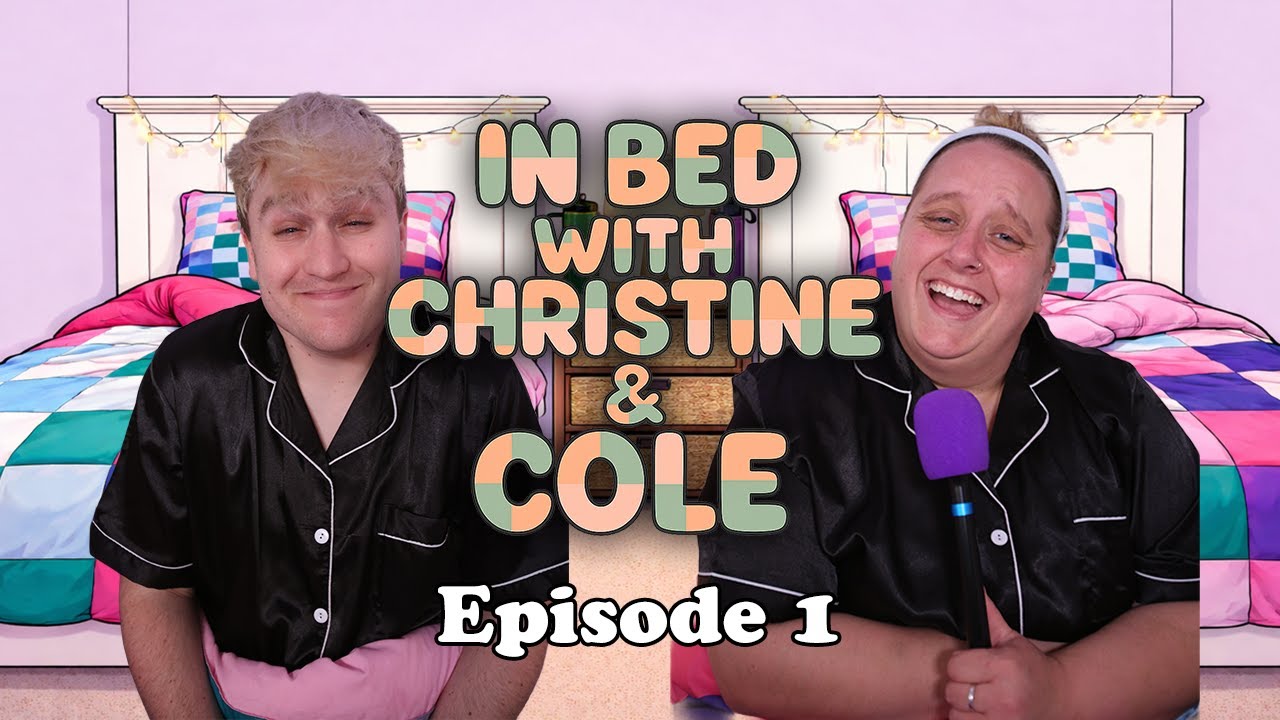 Our First Episode! | In Bed with Christine & Cole #1 - YouTube