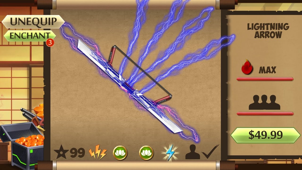 Shadow Fight 2 Lightning Arrow review. - YouTube