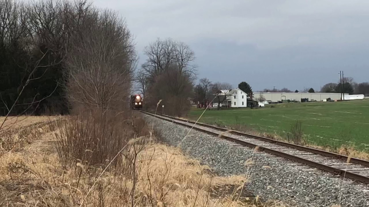 NS Lititz Secondary H23 with SD40-2 3423 - YouTube