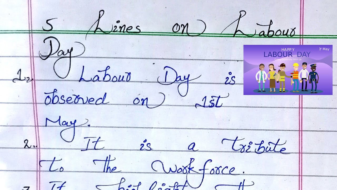 5 Lines on Labour Day | 5 Lines on Labour Day In English | SR ...