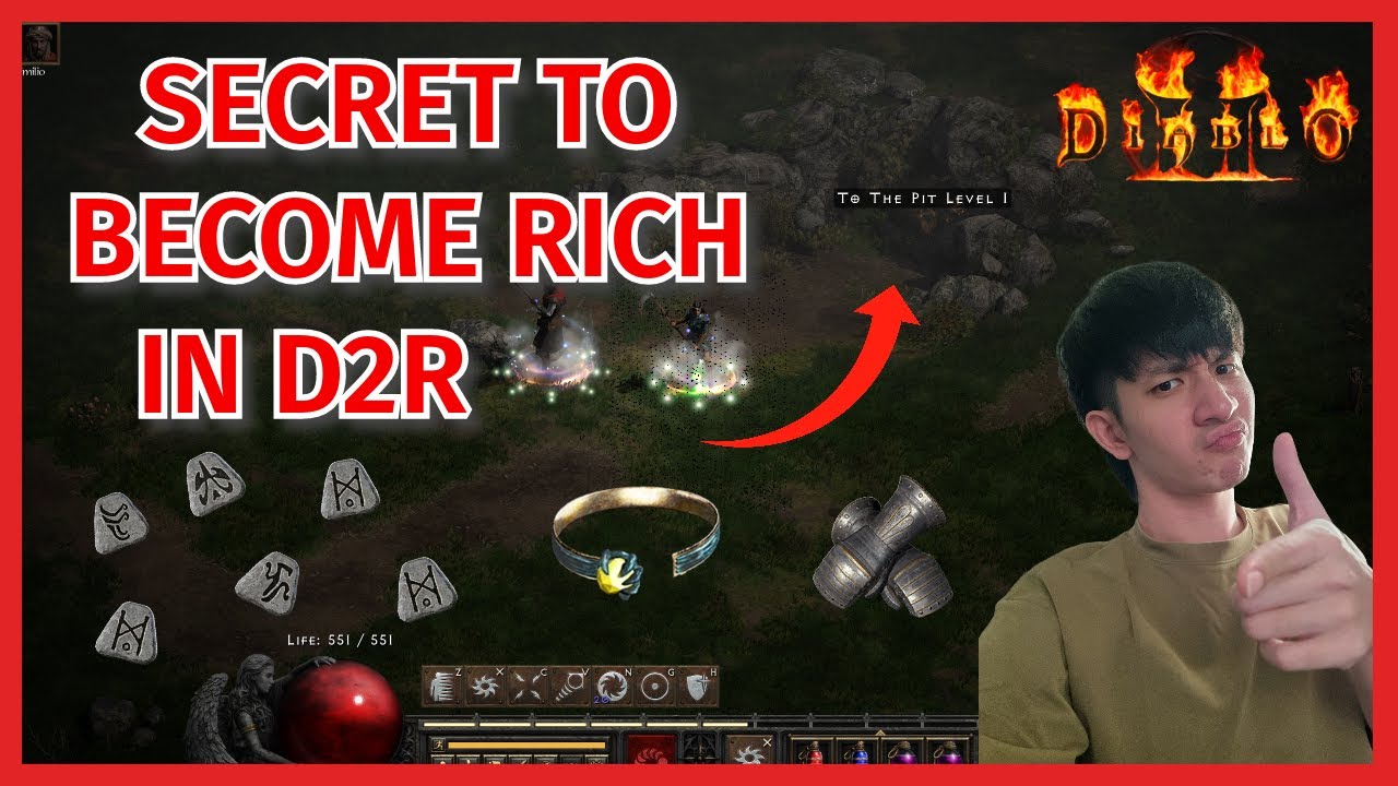 Pit Runs Till Griffon's Eye Drop Highlights - Diablo 2 Resurrected #d2r ...