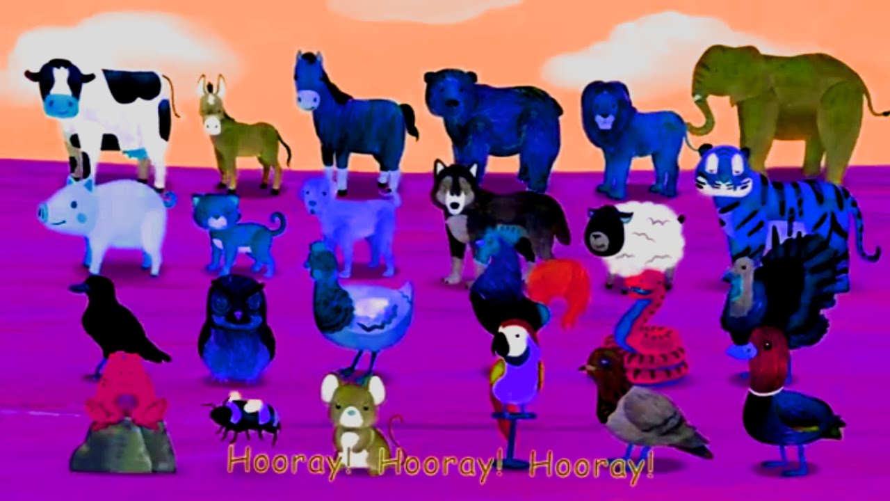 All Animals Sounds Hooray Hooray Hooray Effects//Sponsored By Klasky ...