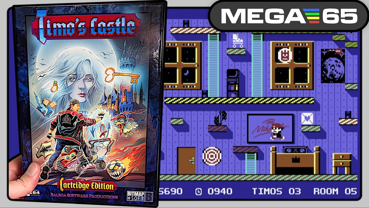 The True Ending in this Awesome New C64 Platformer? - YouTube