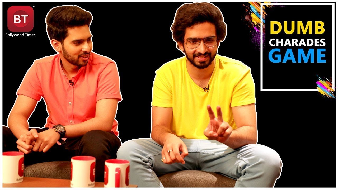 Amaal Mallik & Armaan Malik Played Fun-Filled Dumb-Charades With Devansh Patel - YouTube