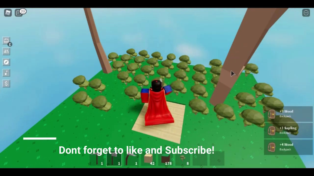 How to make tree farm | Skyblock Roblox | Tutorial - YouTube