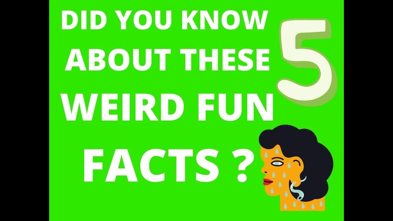 DID you know about these 5 WIERD FUN facts ? | INSPIRE MEEE - YouTube