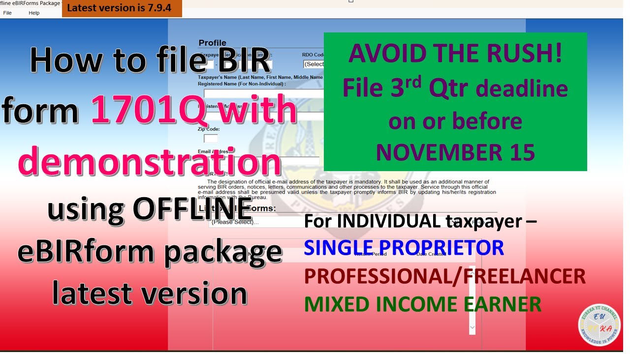 How To File BIR Form 1701Q With Actual DEMONSTRATION Impt Tips how-to-file-bir-form-1701q-with-actual-demonstration-impt-tips