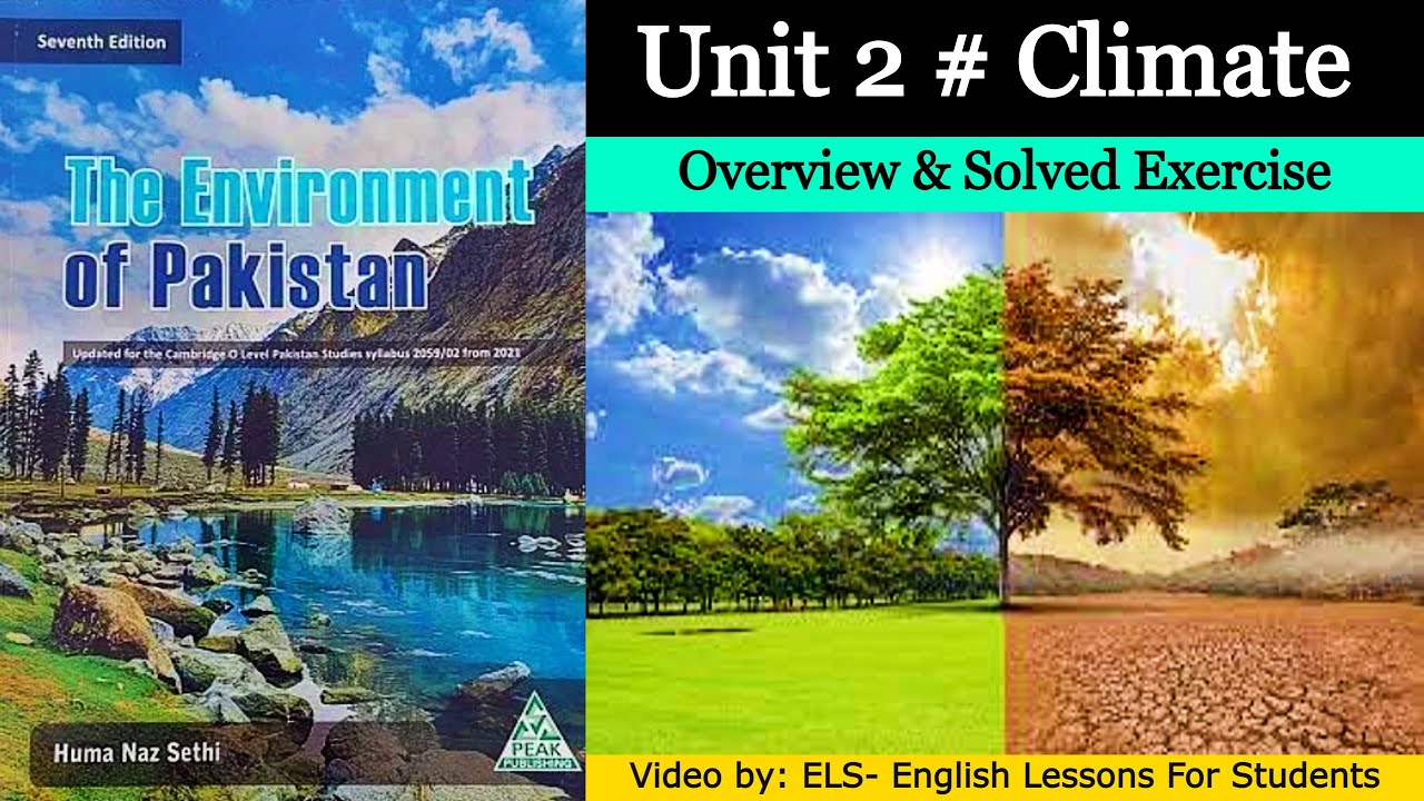 Unit 2-Climate (The Environment Of Pakistan-Cambridge O-Level 7th ...
