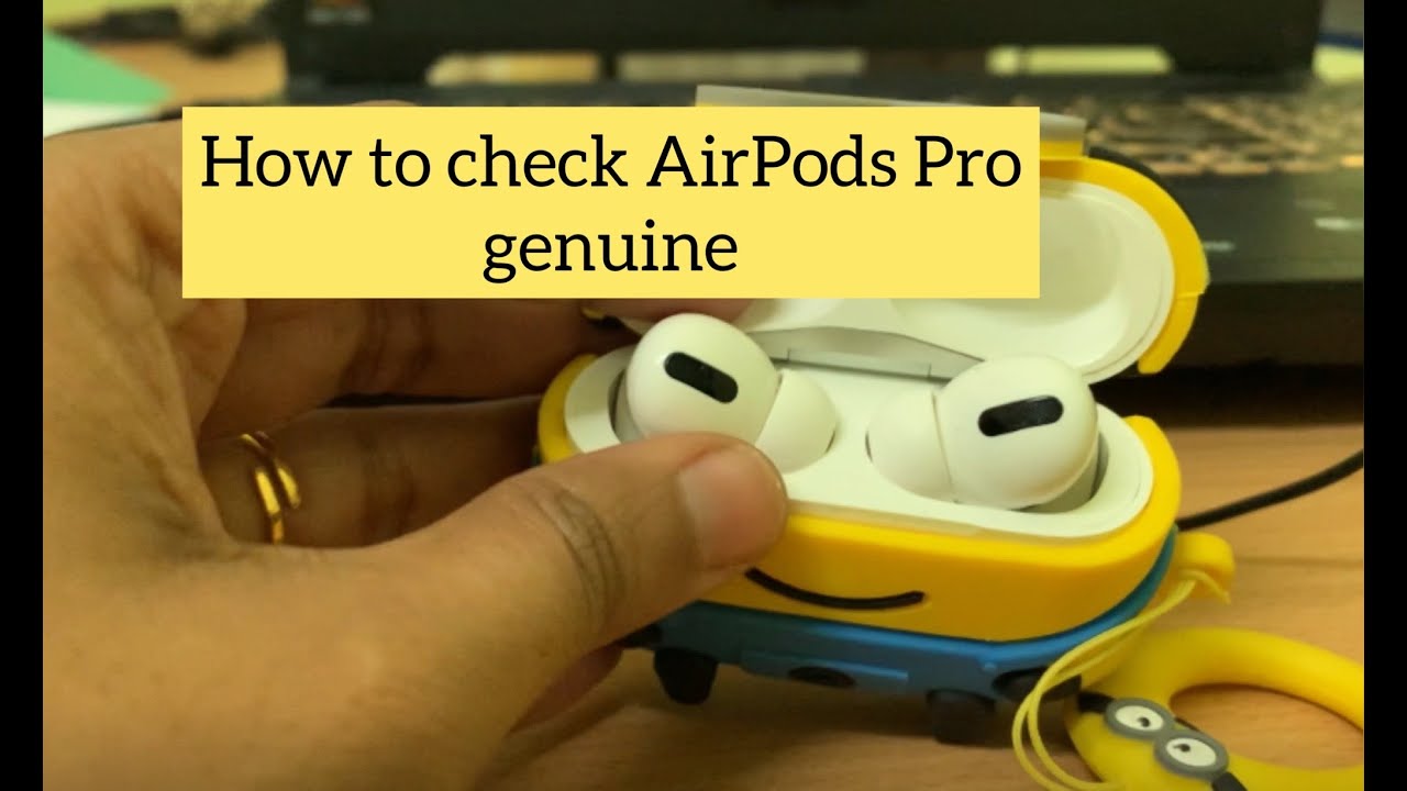 How to check AirPods Pro product genuine | Apple product - YouTube