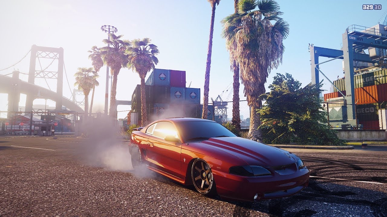 GTA V SN95 Mustang Sound mod - YouTube