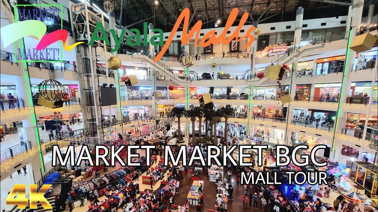 MARKET MARKET MALL BGC TAGUIG WALKING TOUR - YouTube