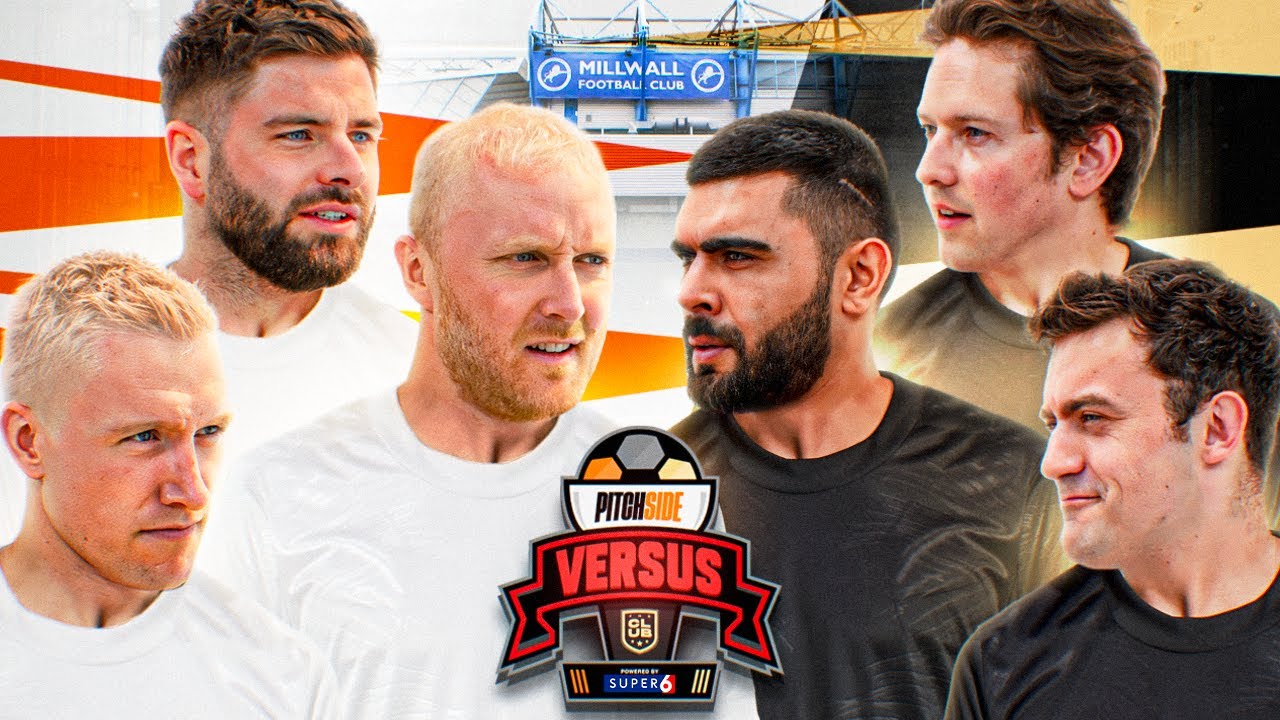 PITCH SIDE vs THE CLUB YOUTUBE FOOTBALL MATCH! - YouTube
