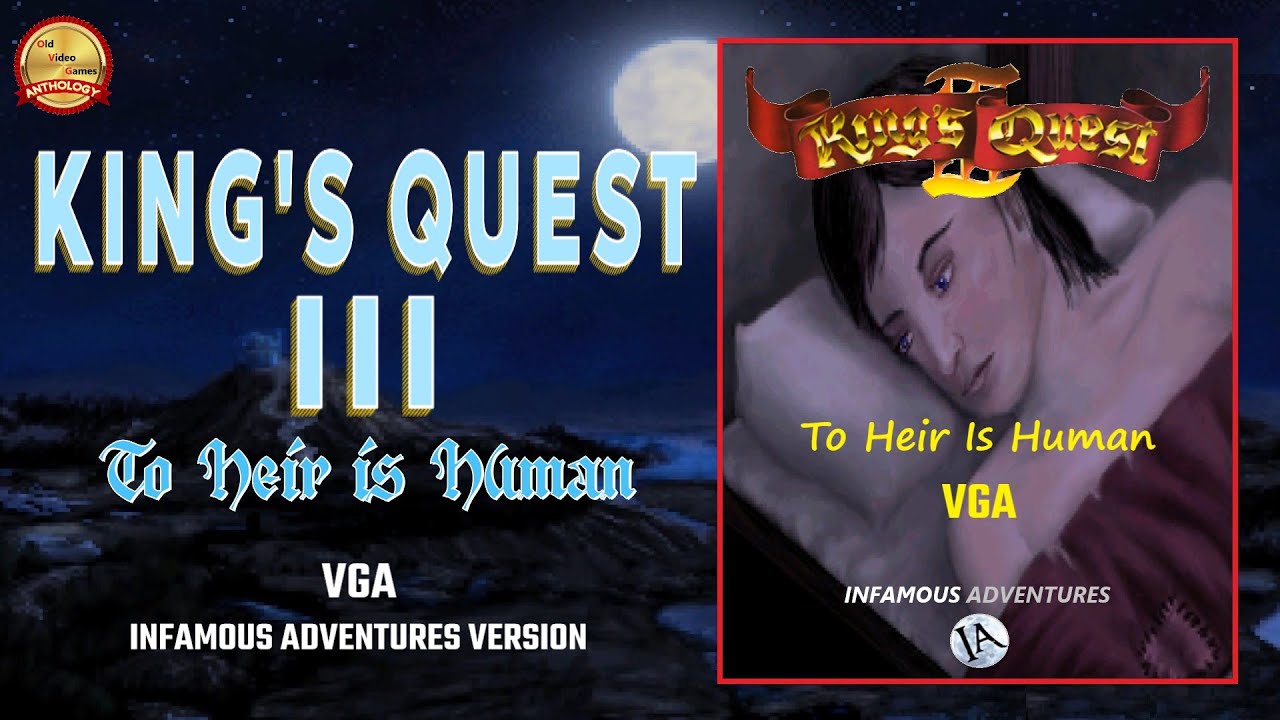 📽 King's Quest 3: To Heir is Human – VGA Infamous Adventures - YouTube