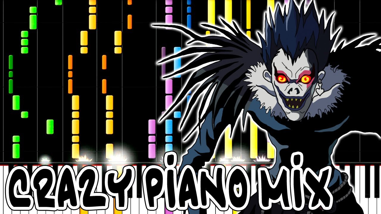 Crazy Piano Mix! Nightmare - THE WORLD [Death Note OP1] - YouTube