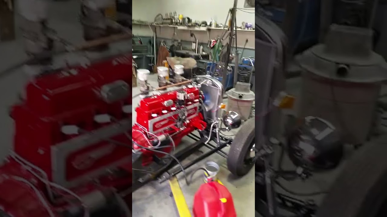GMC 302 in 1930 Model A Ford Chassis - YouTube