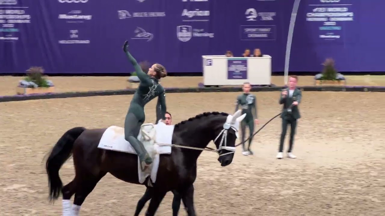 2022 World Championships Vaulting Team Germany - YouTube