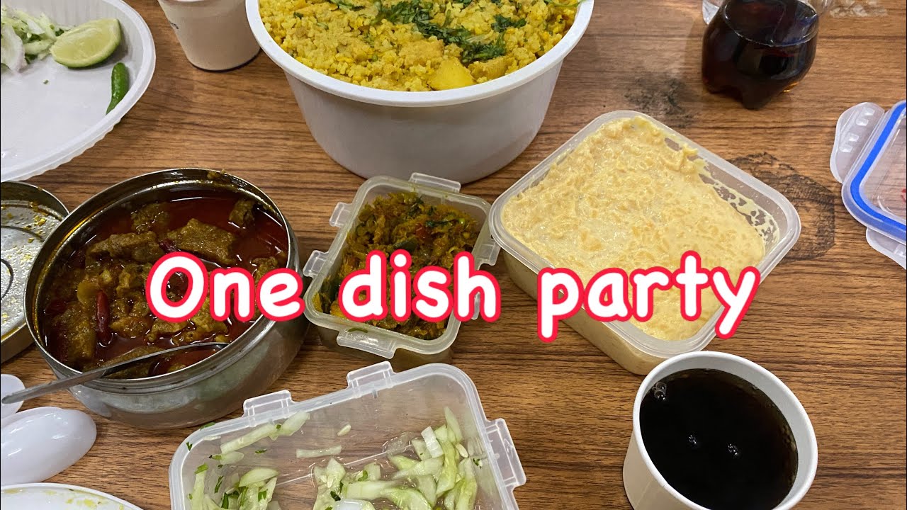 “Potluck/One dish” party at Campus🍱🍛 - YouTube