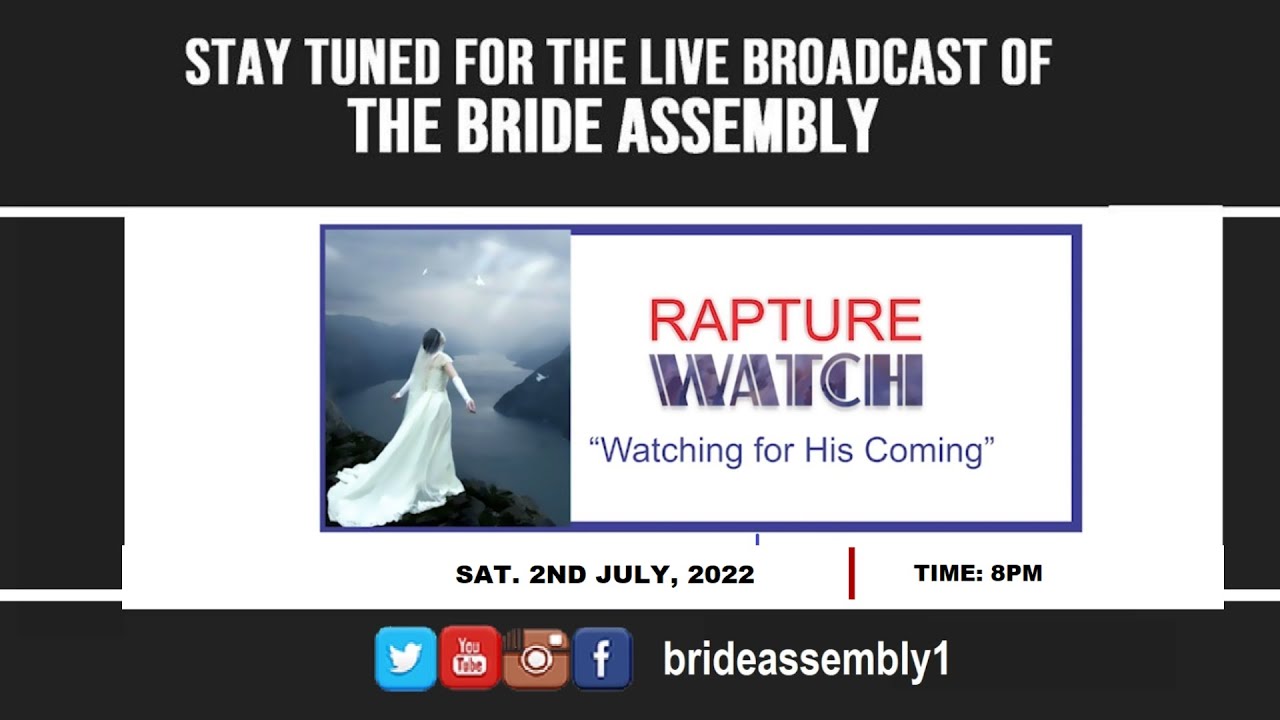 LIVE: RAPTURE WATCH "THE ENEMIES OF REVIVAL (PT. 2) SAT. 2ND JULY 2022 ...