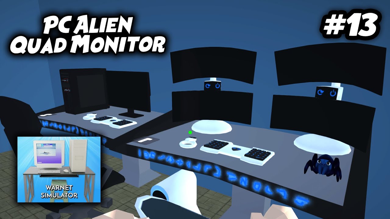 MENGUPGRADE PC ALIEN DI WARNET ANTARGALAKSI ! | Warnet Simulator ...