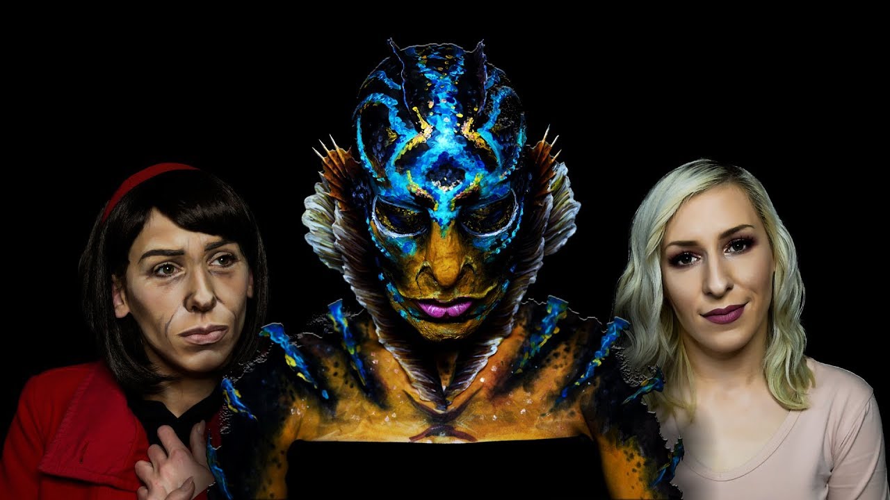 NYX Face Awards Balkan 2018 best make up tutorial SHAPE OF WATER - YouTube