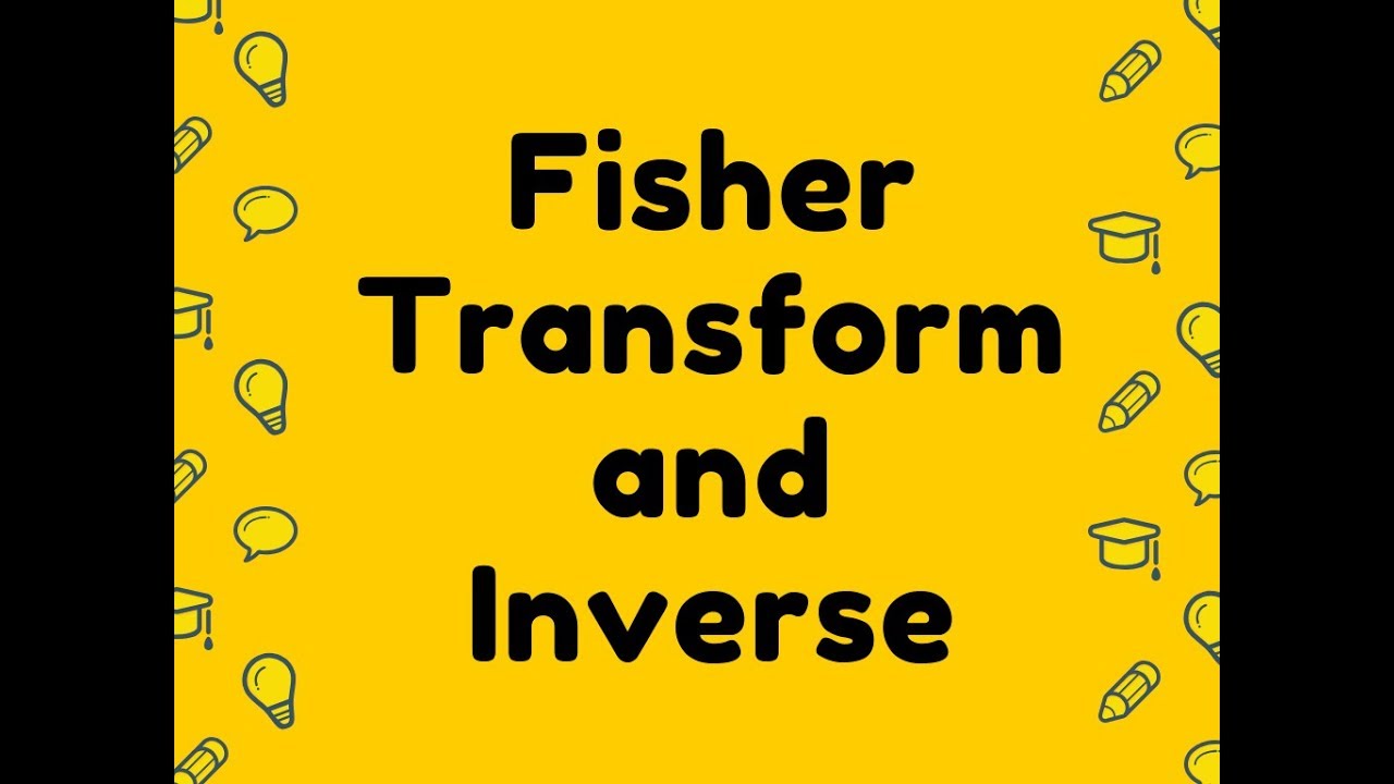 Fisher Transformation and Fisher Inverse Calculator - YouTube