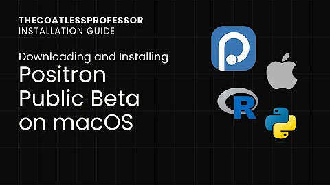 Positron IDE by Posit (Public Beta) - YouTube