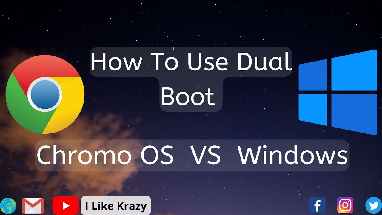 How To Install Chromo OS Windows In PC | How To Use Dual Boot | क्रोमो ...