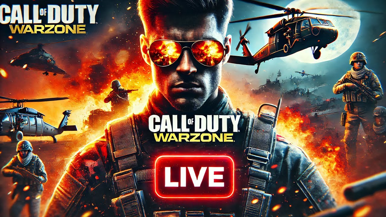 🔴 WARZONE LIVE W/ SQUAD | Intense Warzone Action Live! - YouTube