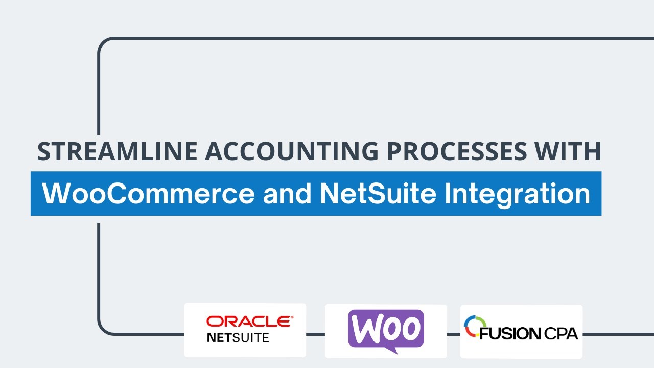 Looking to Streamline Accounting Processes with #WooCommerce and # ...