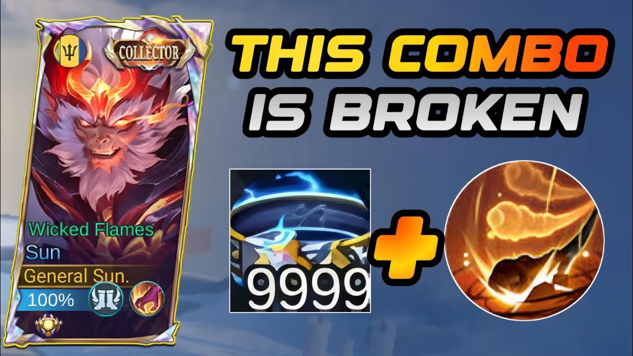 NEW THUNDER BELT AND SKILL 2 COMBO MAKES SUN UNKILLABLE!!!🔥 - YouTube